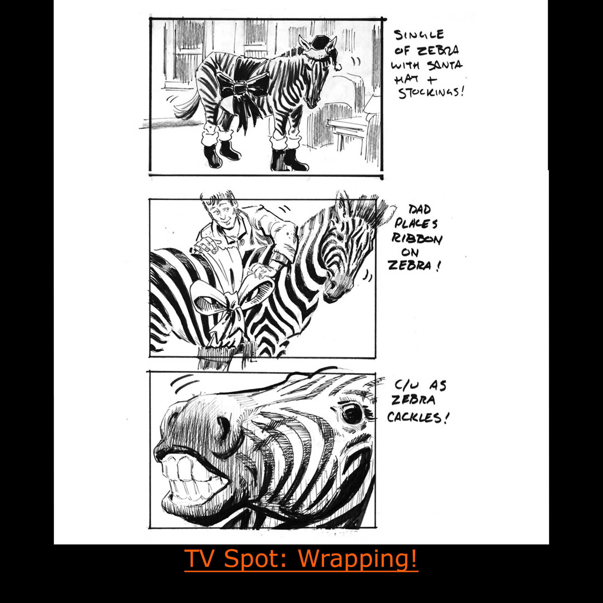 TheStoryBoardArtist.com - TV Spot: Wrapping!