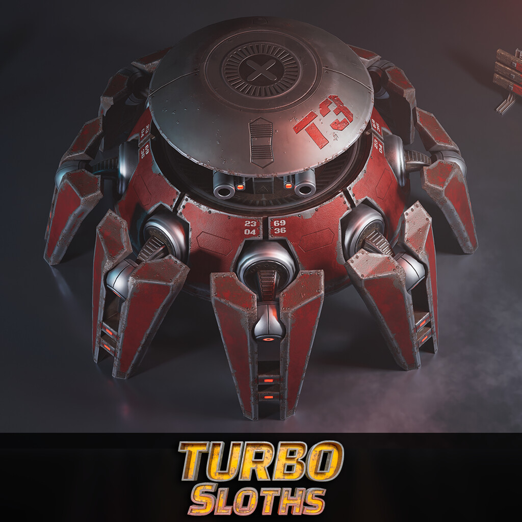 ArtStation - Warbot code name Turtle
