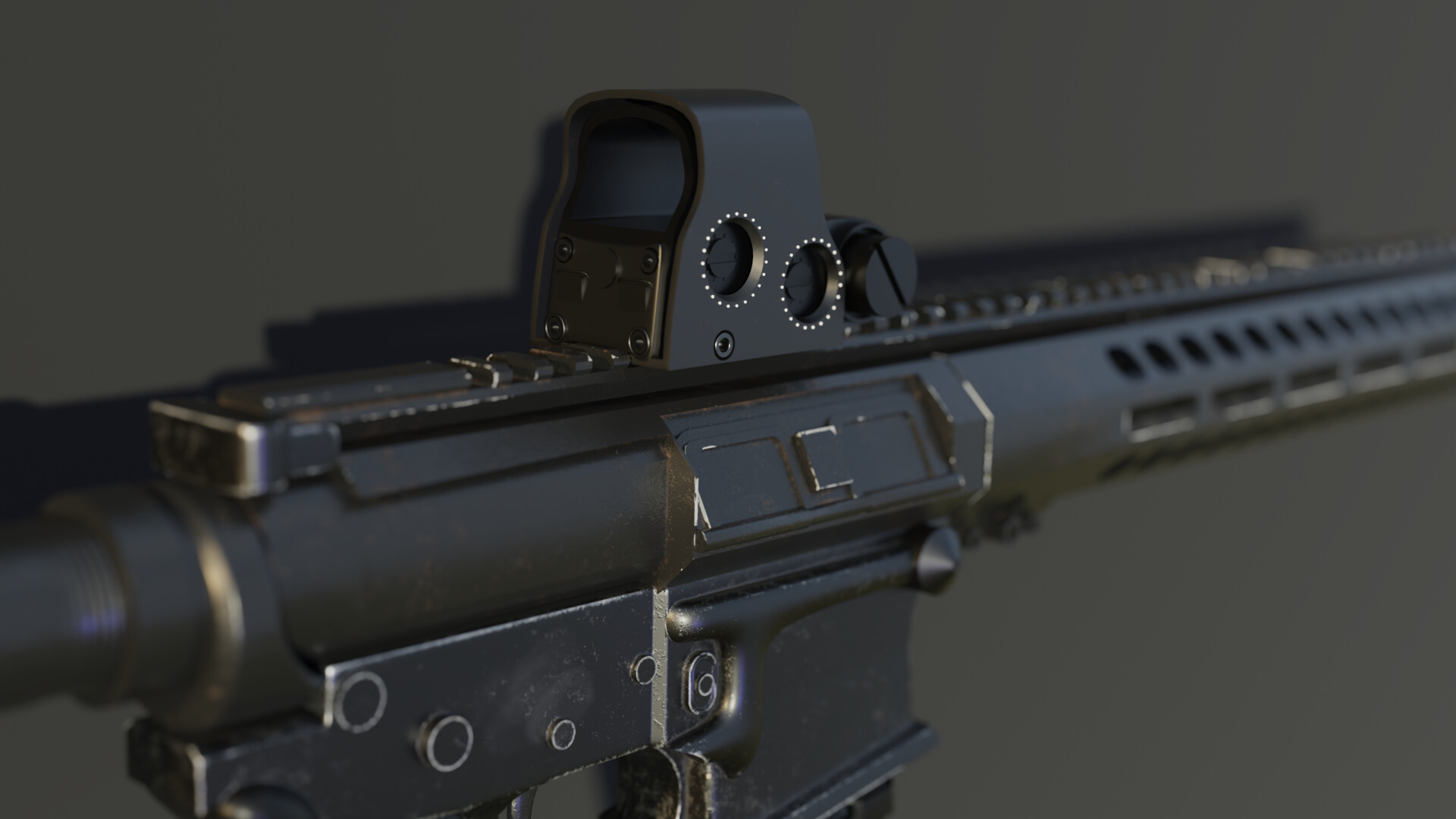 ArtStation - FN 15 GUARDIAN Rifle