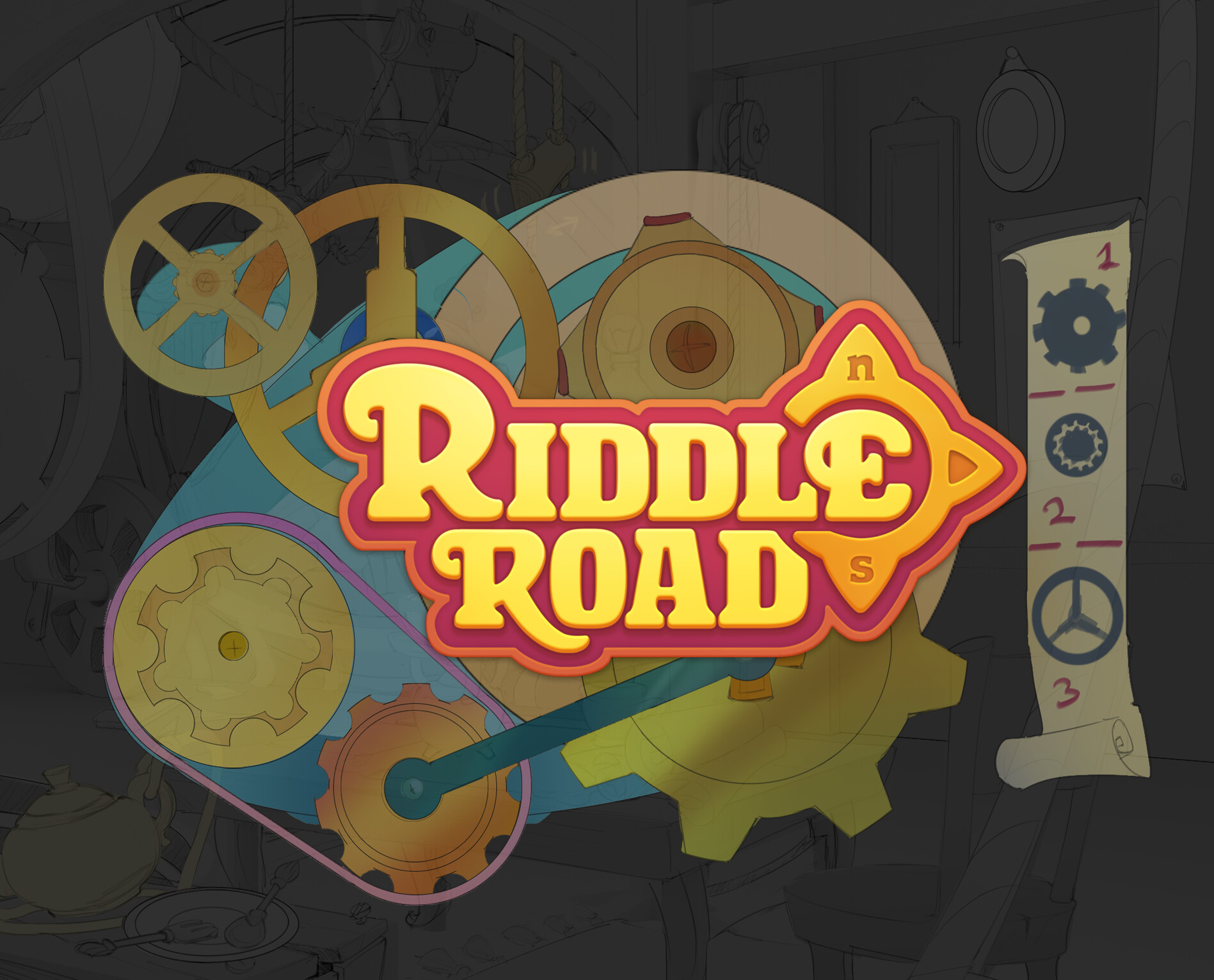 ArtStation - Riddle Road mg concept