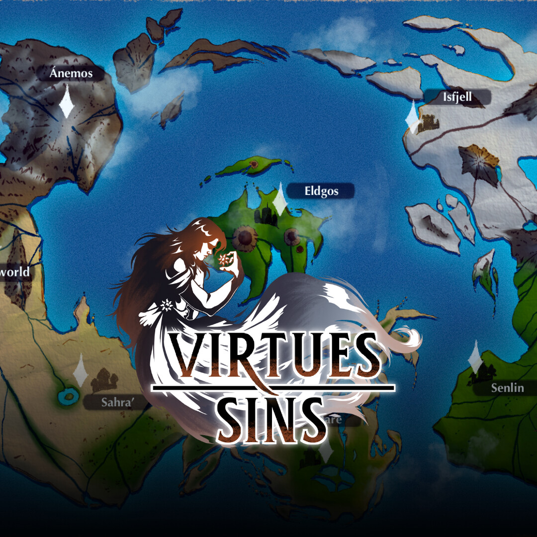 ArtStation - Virtues & Sins - World & Menu