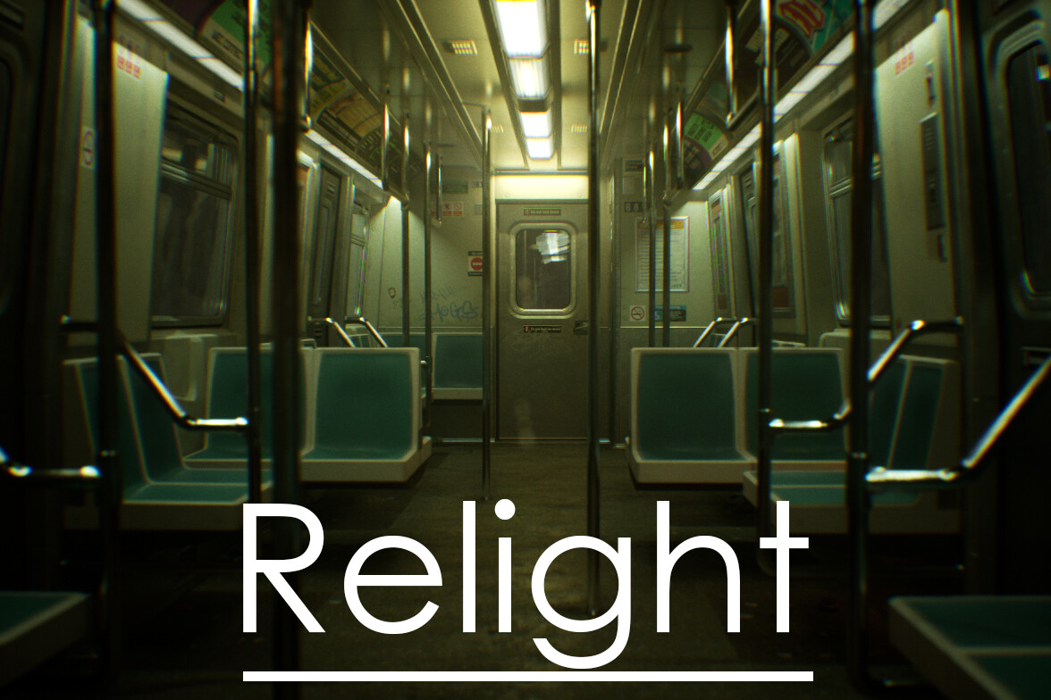 ArtStation - Relight City Subway