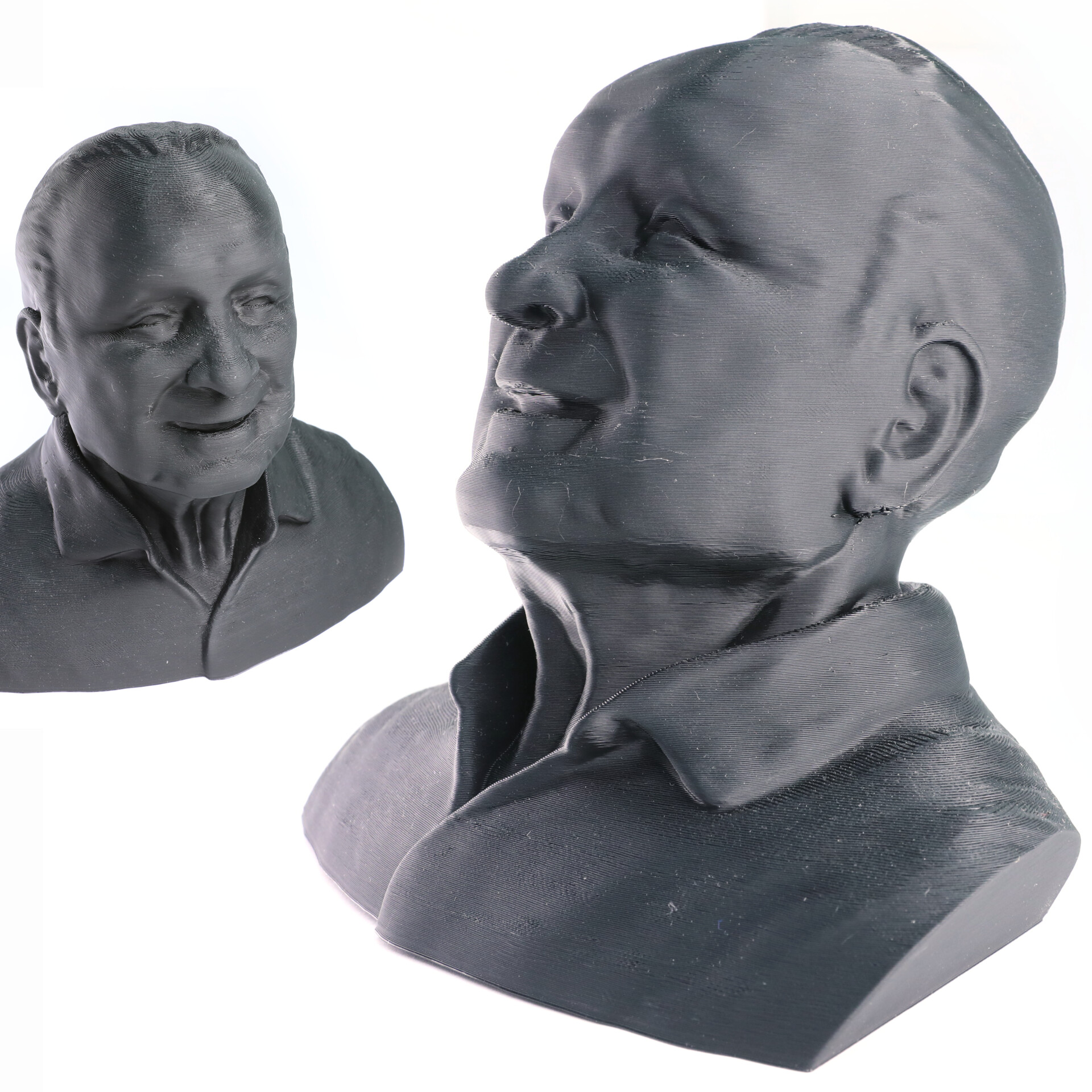 ArtStation - Digitally sculpted and FDM 3D printed portrait bust