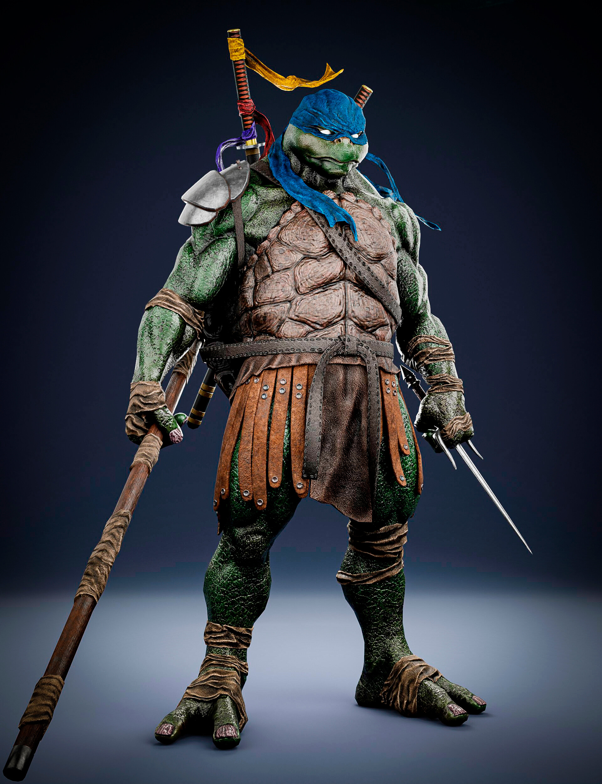 ArtStation - TMNT - Leonardo