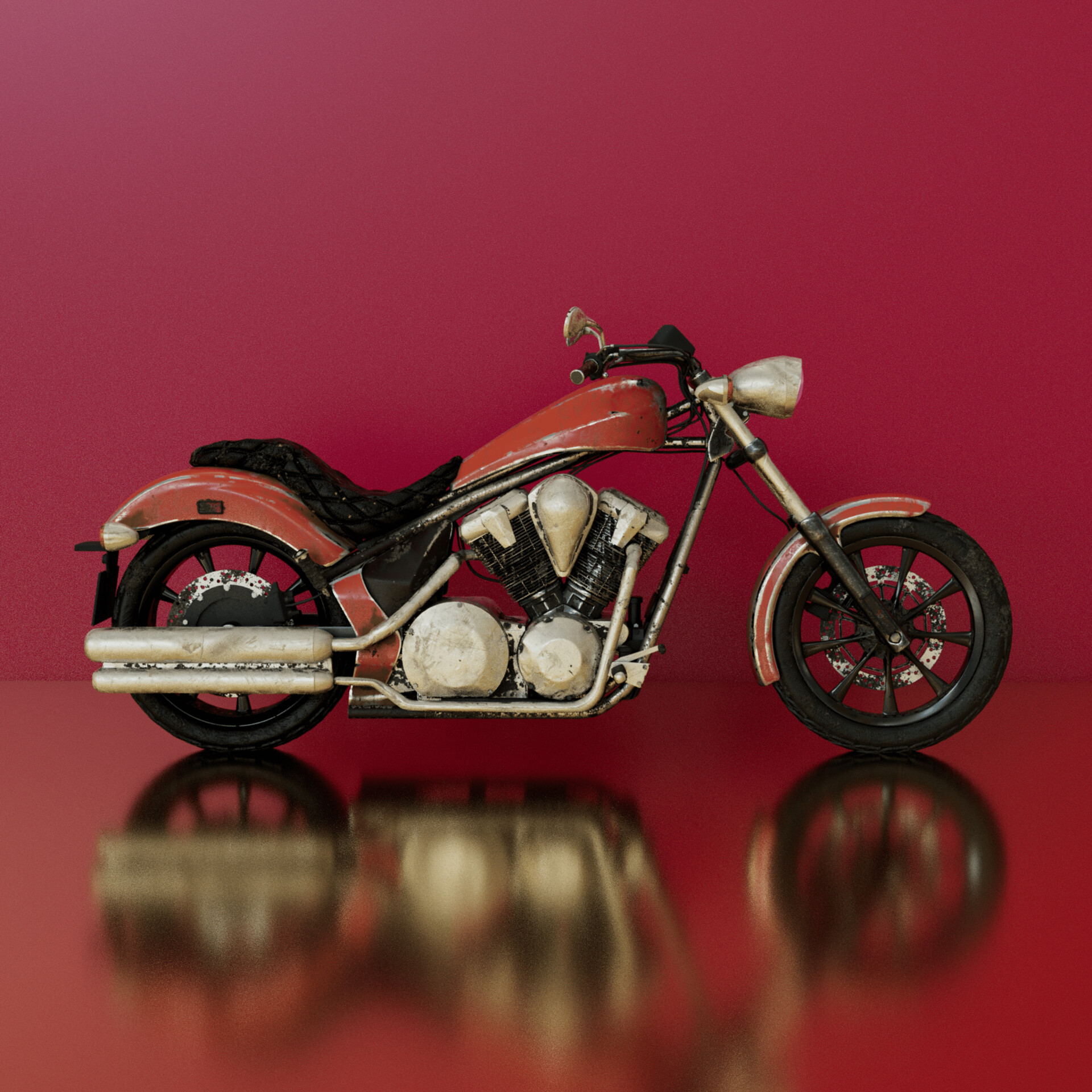 ArtStation - Rusty Honda Fury