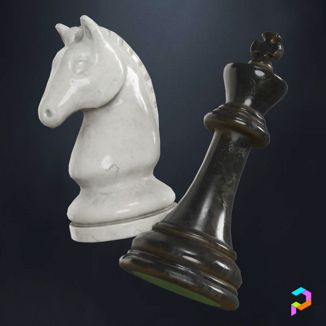 ArtStation - Chess Set