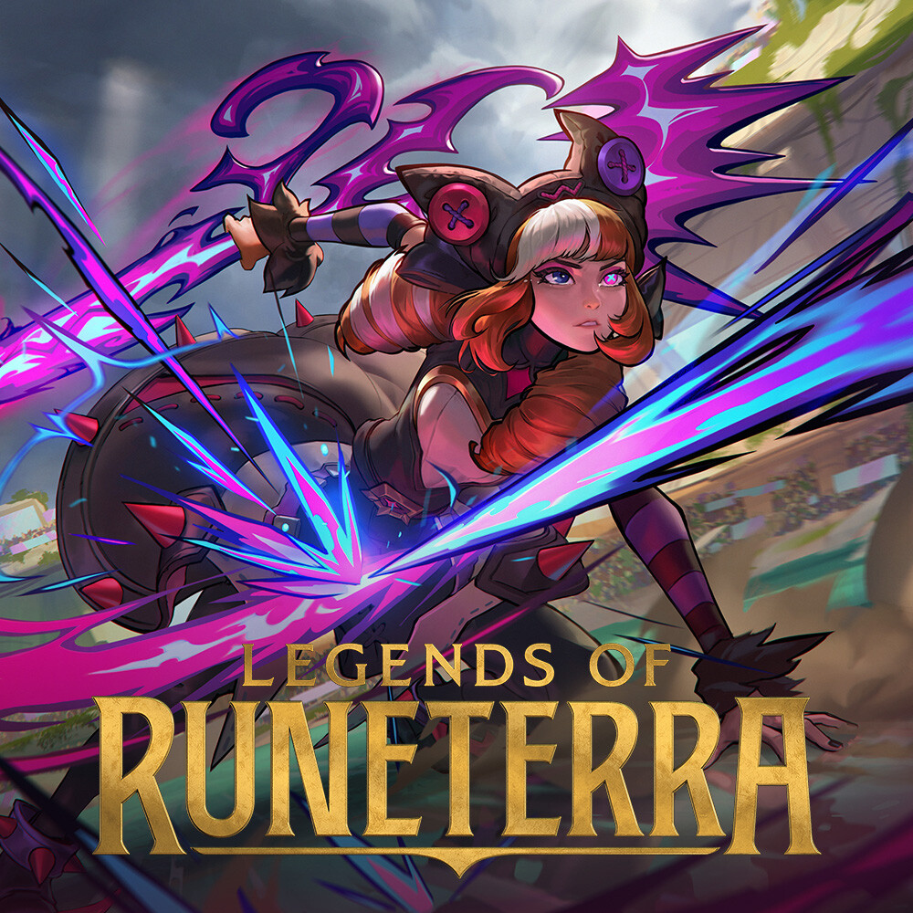ArtStation - Soul Fighter Gwen Lv2 - Legends of Runeterra