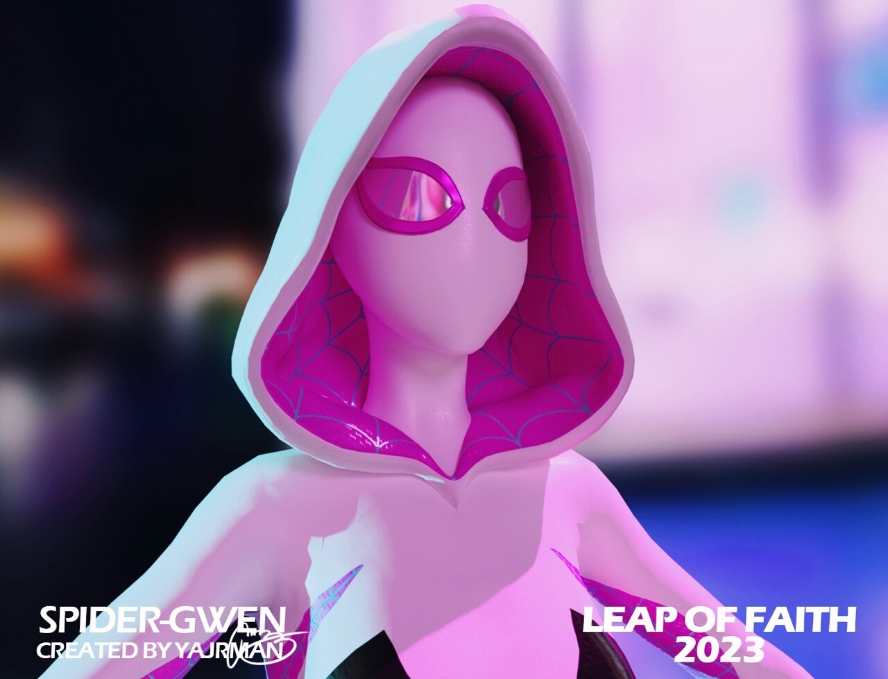ArtStation - Leap of Faith : Spider-Gwen