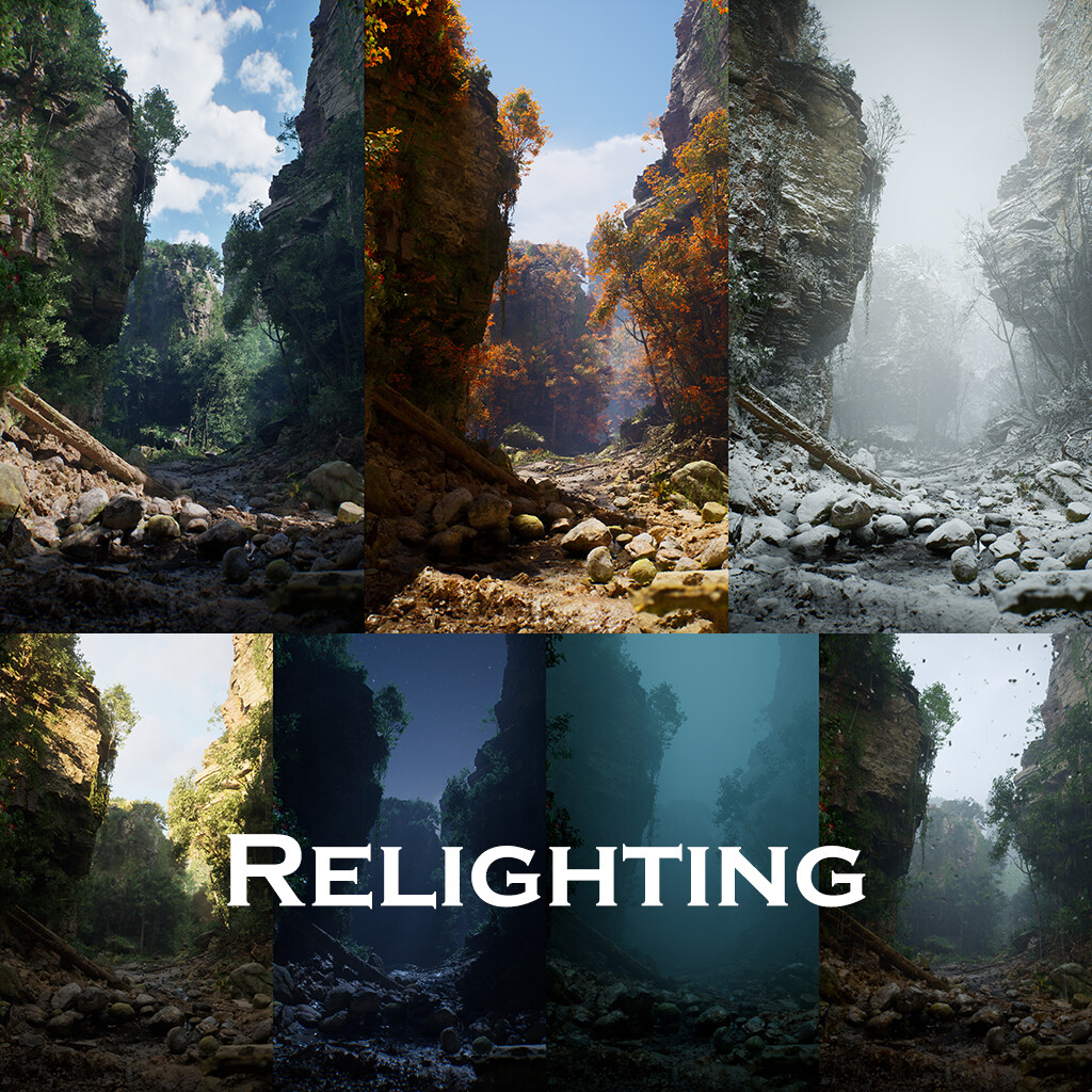 ArtStation - ElectricDeam - Relighting