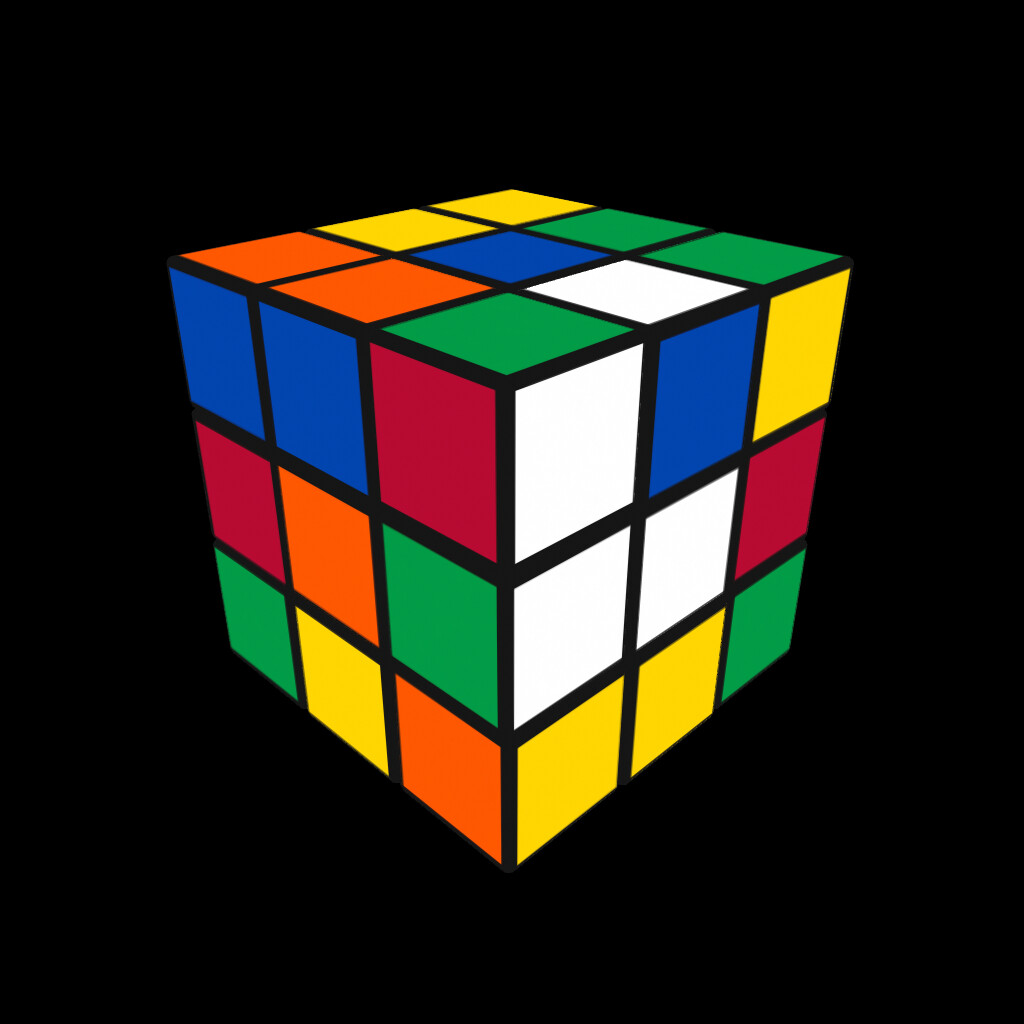 ArtStation - Rubik's Cube Animation