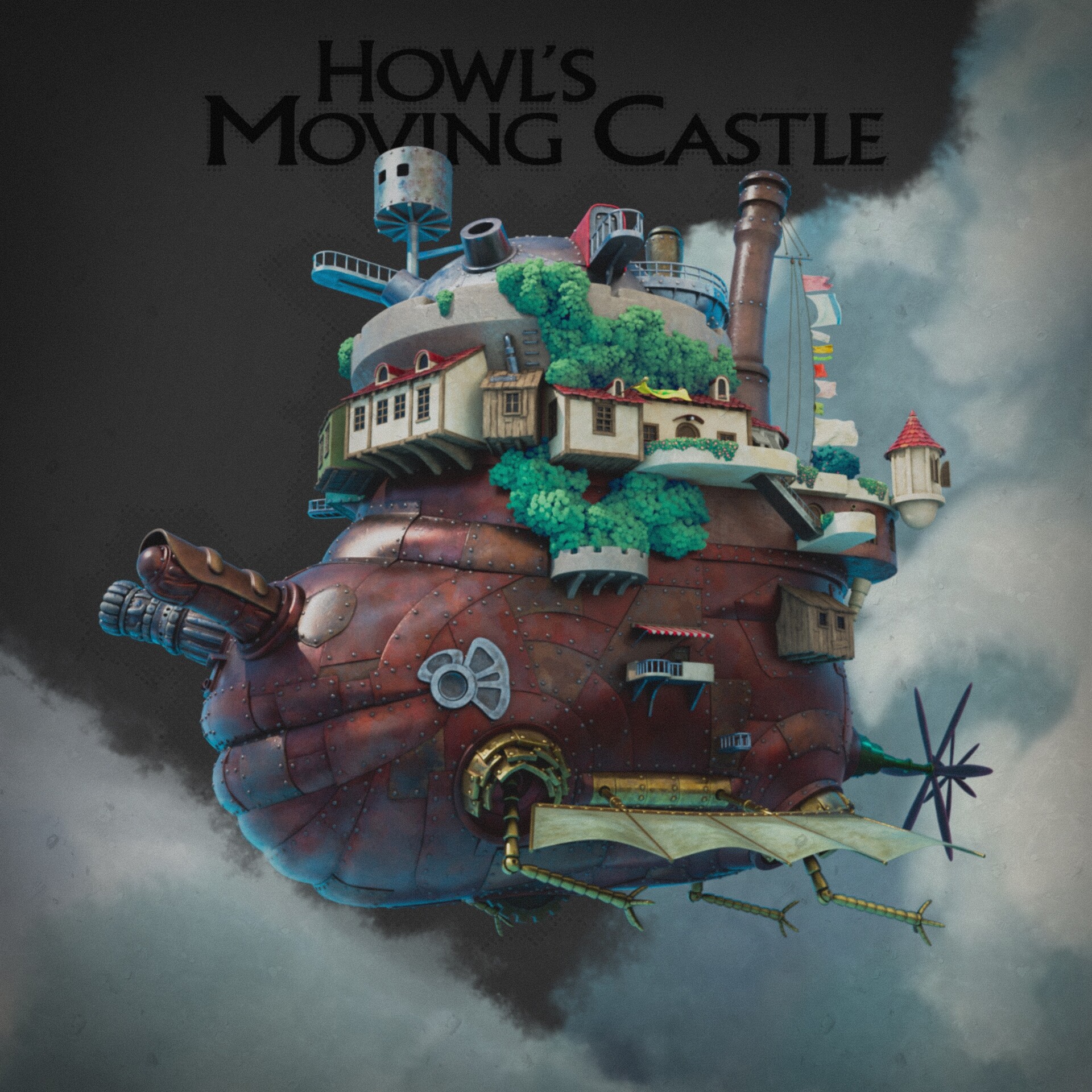 ArtStation - Howl's Moving Castle