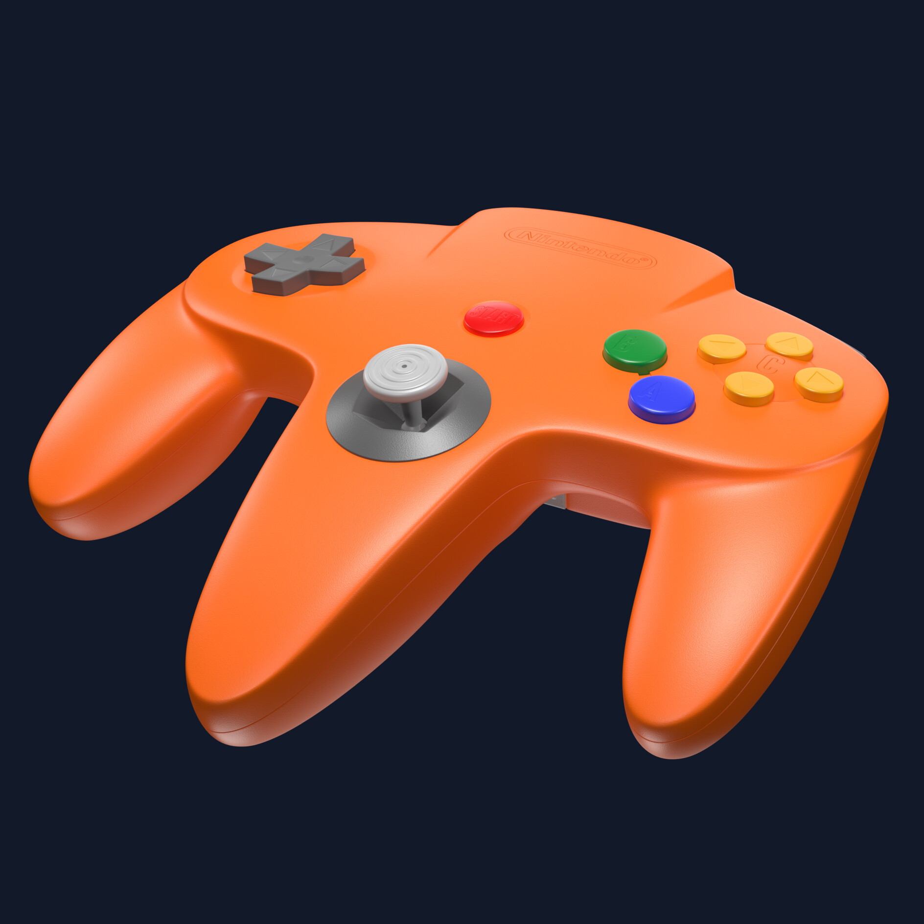 ArtStation - Nintendo 64 Controller