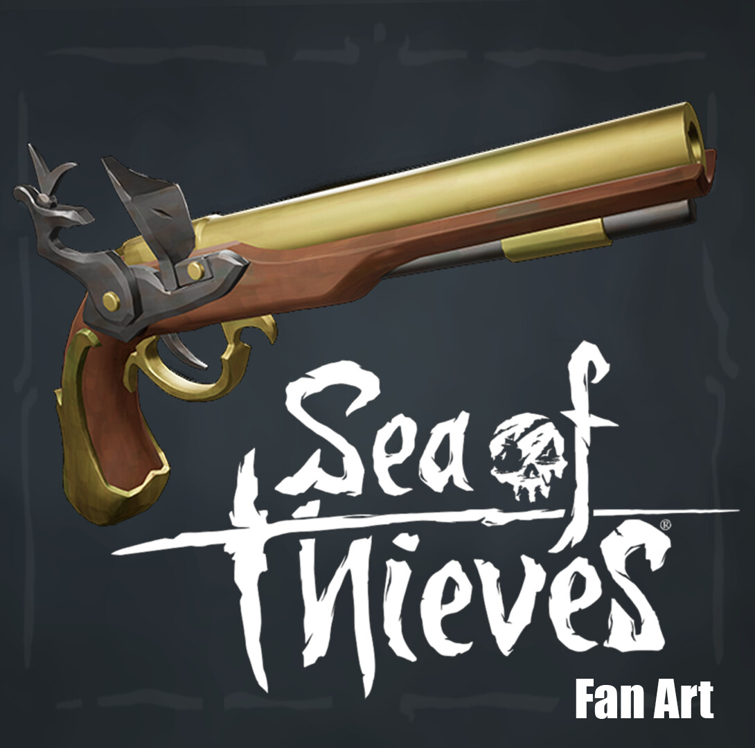 ArtStation - Sea of Thieves - Flintlock Pistol