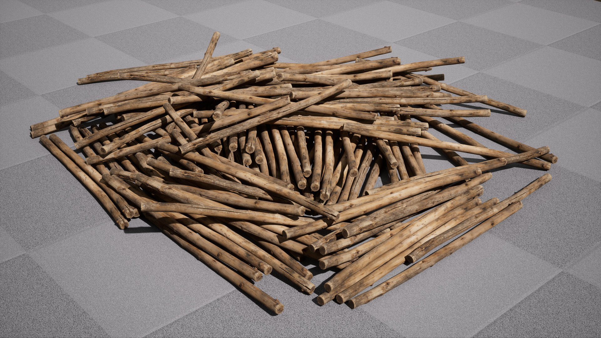 ArtStation - Wooden_Log