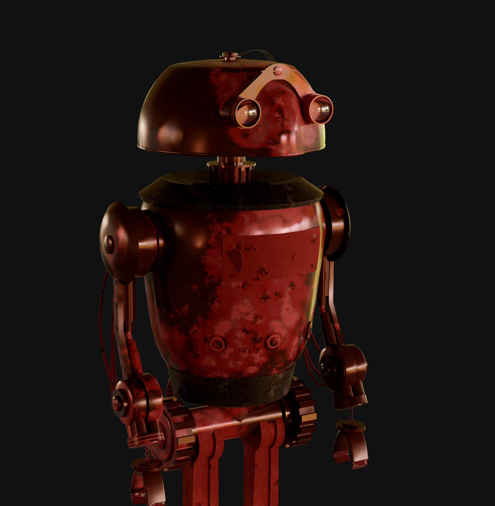 ArtStation - "Apex" robot. Old toy.