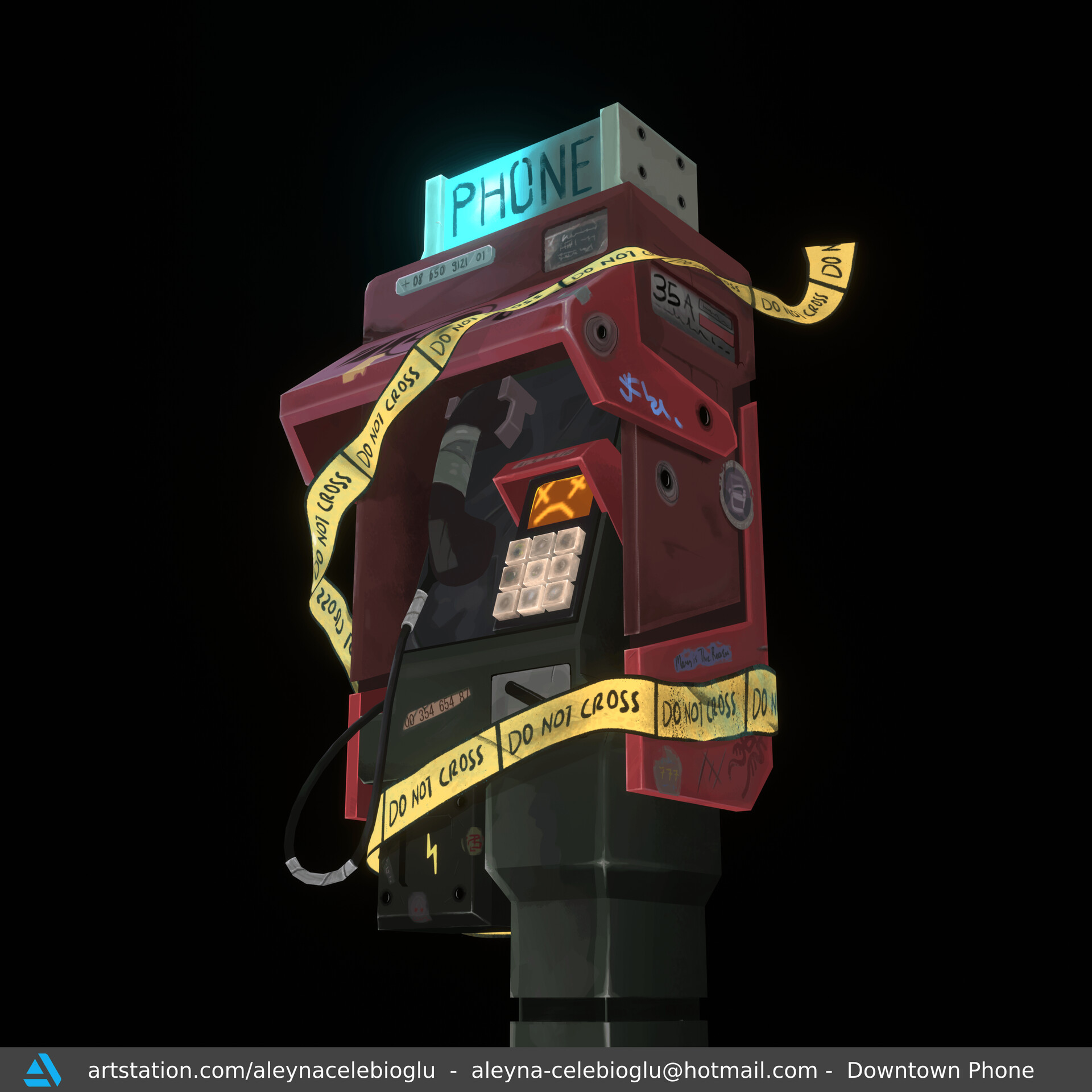 ArtStation - Downtown Phone