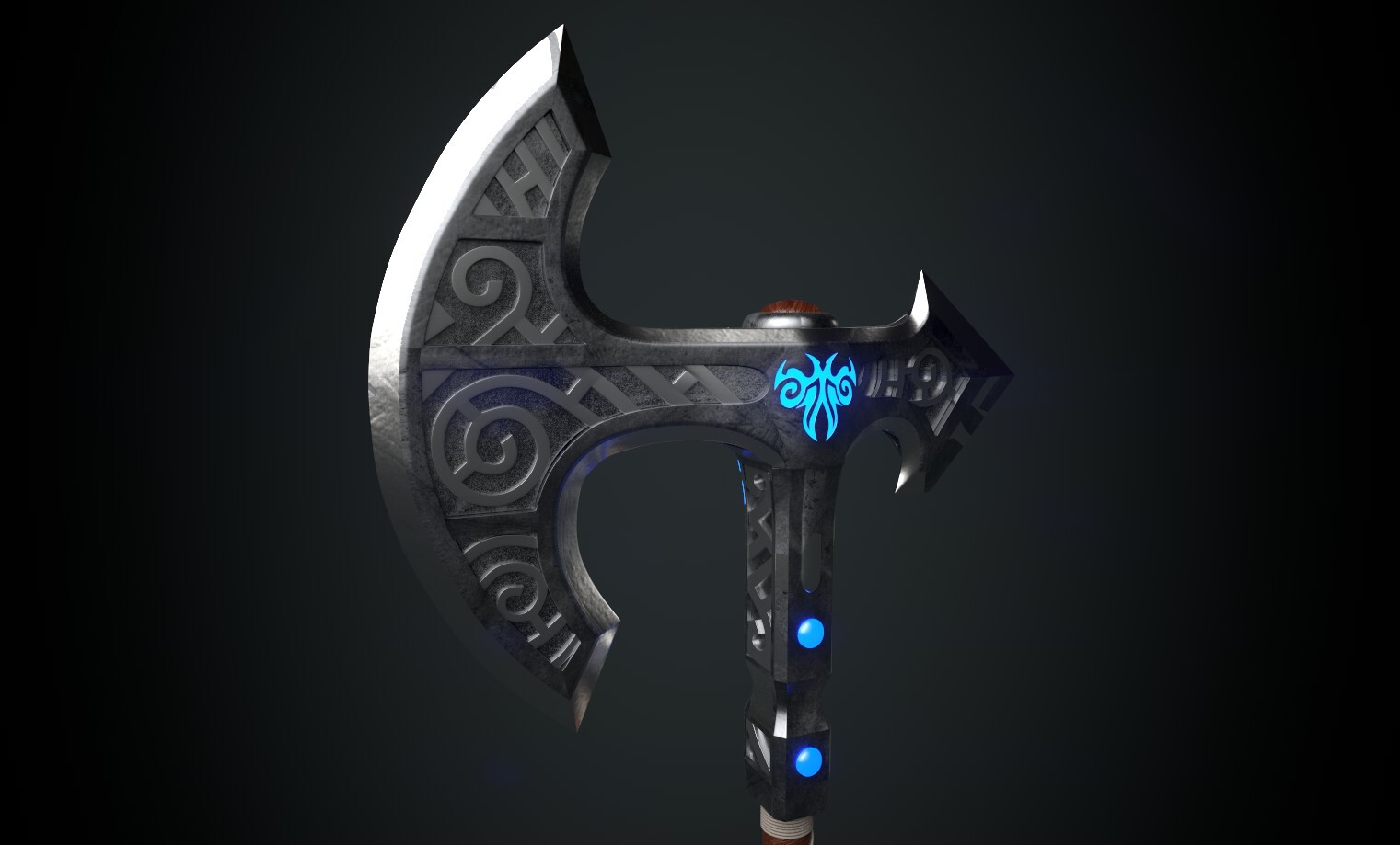 ArtStation - Skyrim War Axe