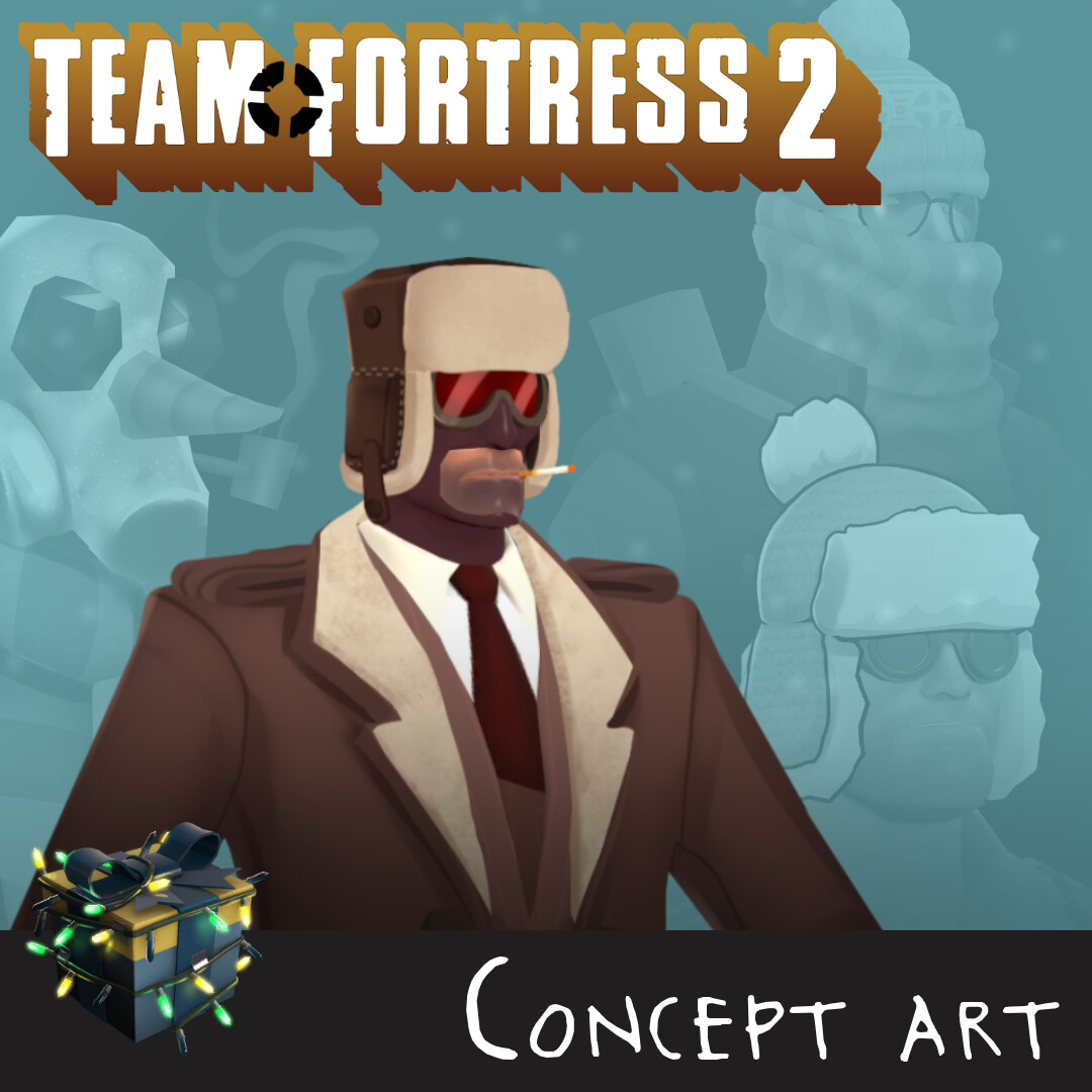 ArtStation - Team Fortress 2 - Concept Art - Winter