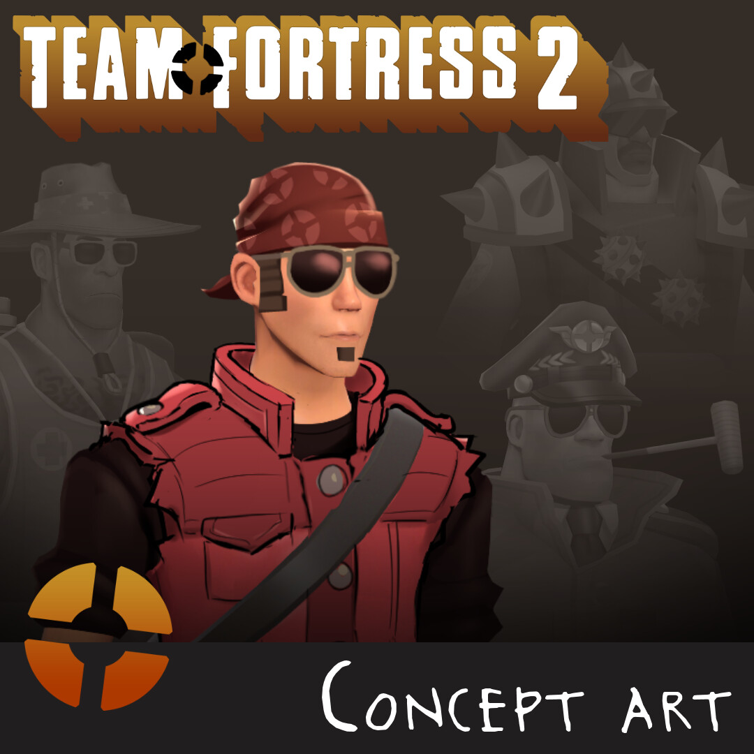 ArtStation - Team Fortress 2 - Concept Art - Casual/summer