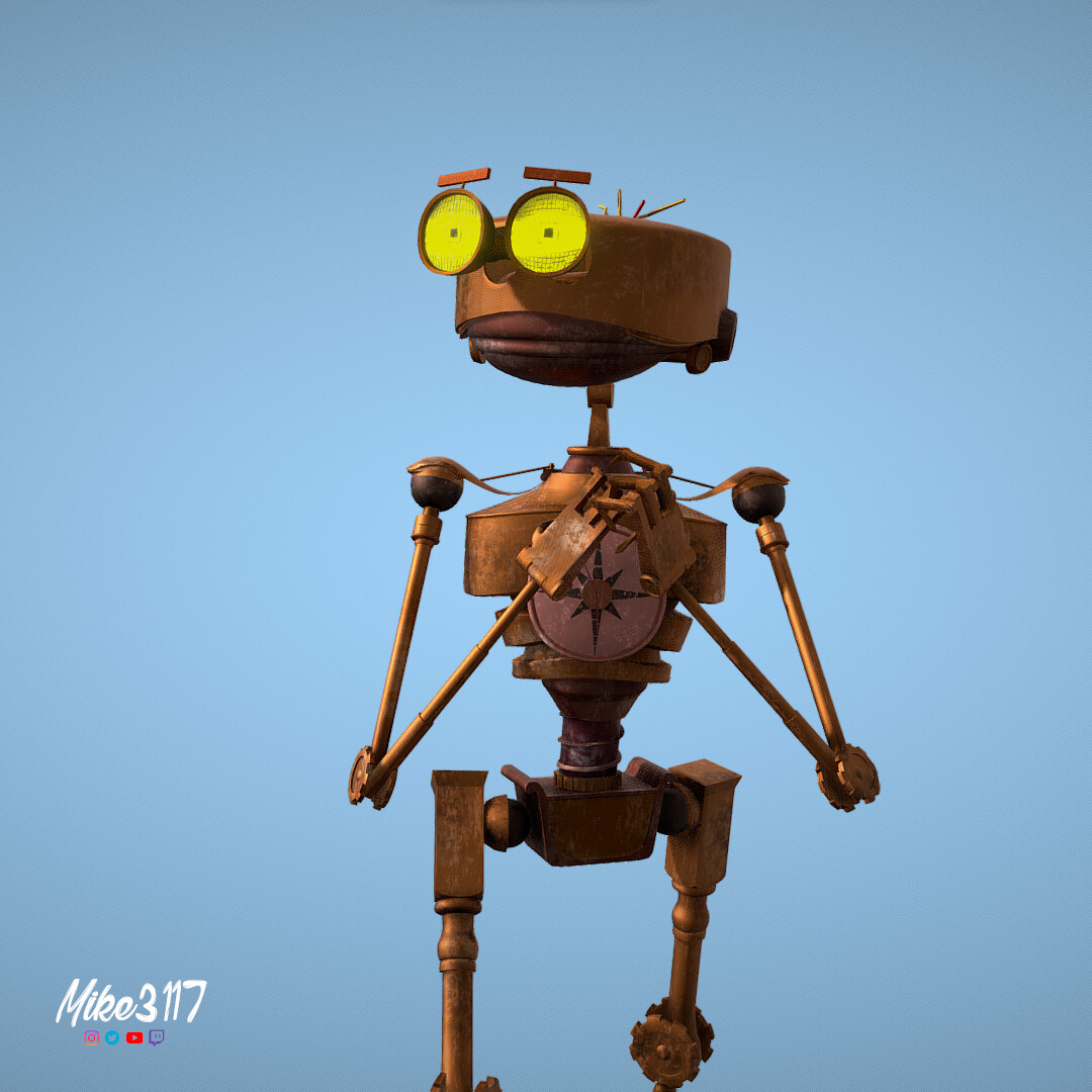 ArtStation - BEN (Treasure Planet) 3D model