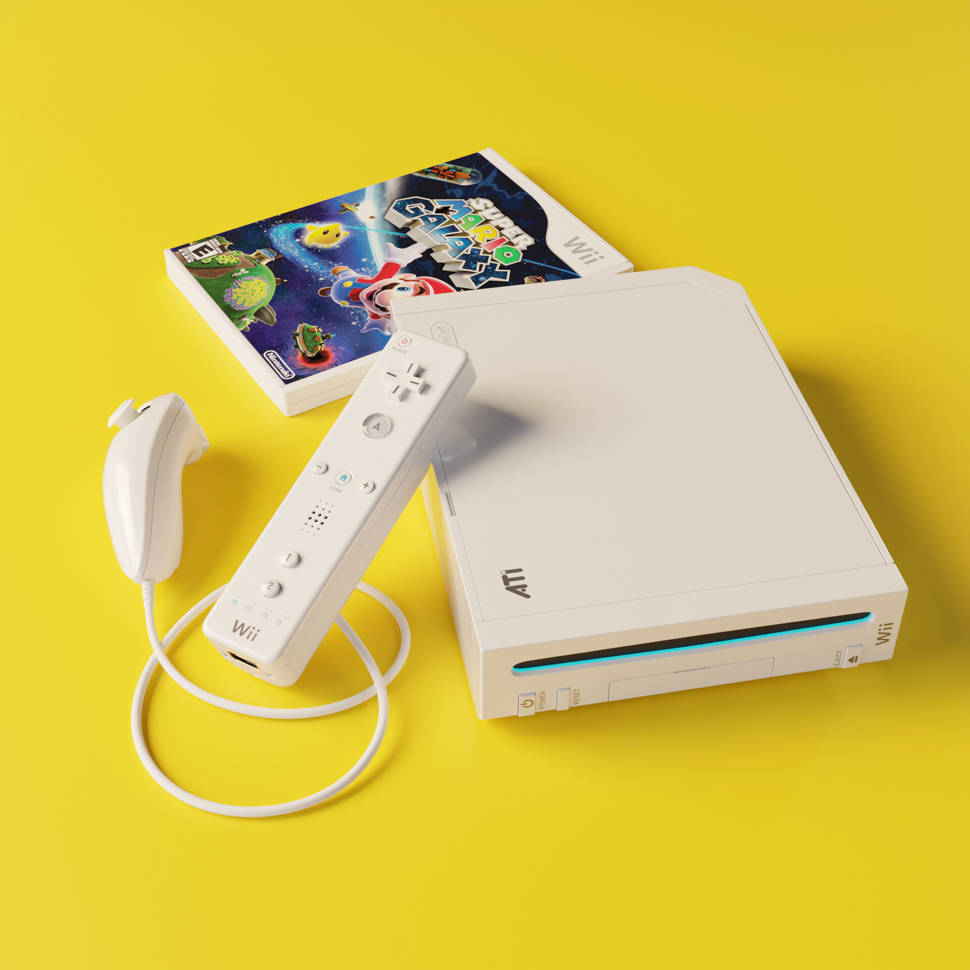 ArtStation - Super Blender World - Relançamento do Nintendo Wii na E3!