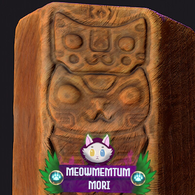 ArtStation - Cat Totem