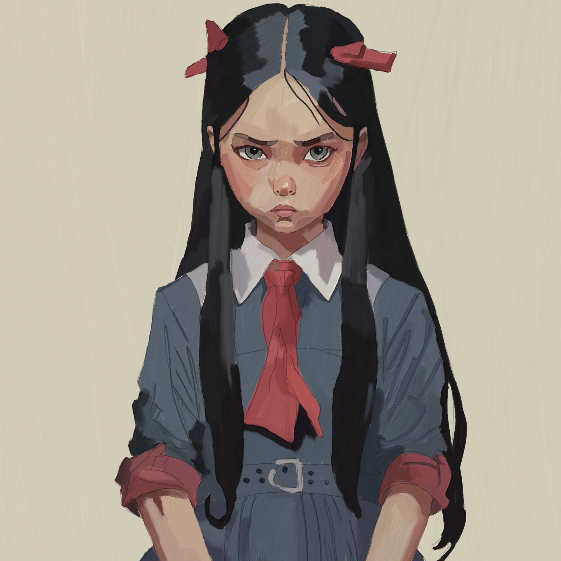 ArtStation - Wednesday Addams Concept Art