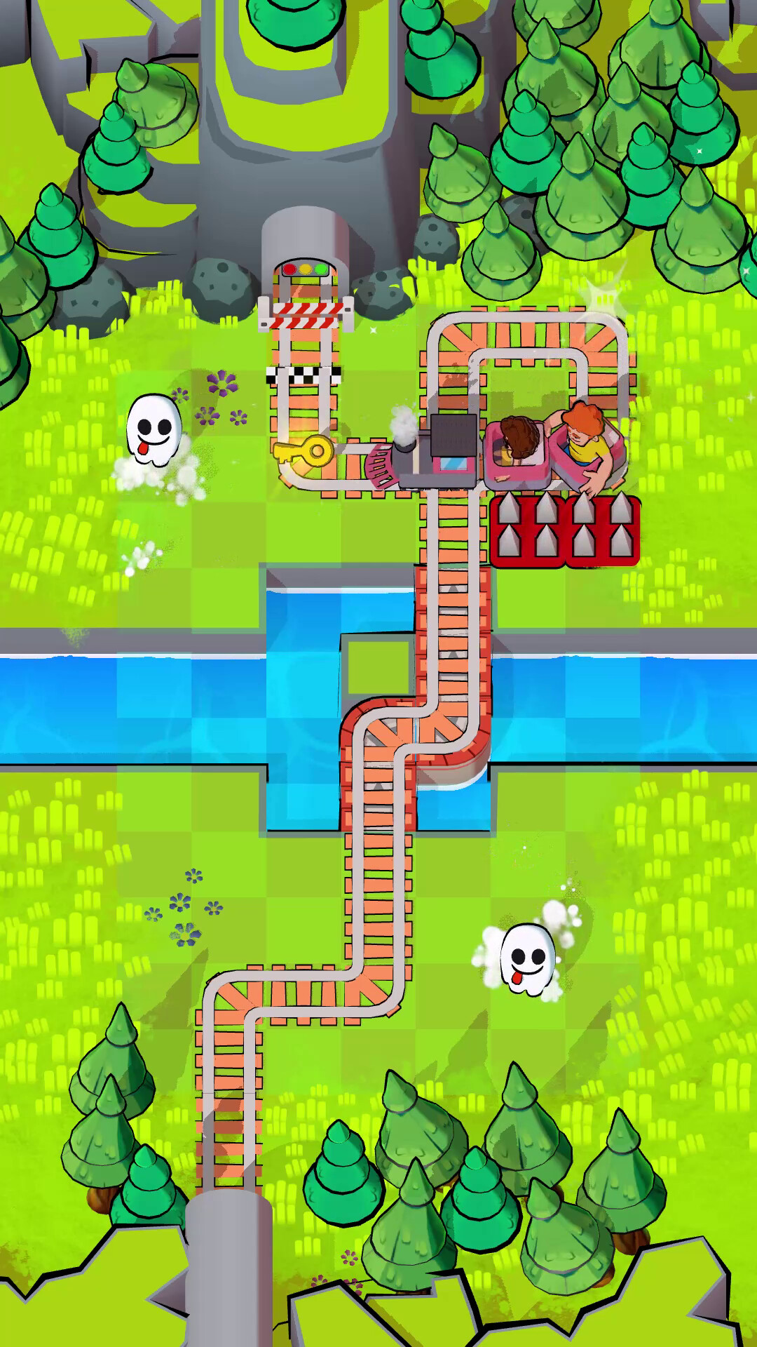 ArtStation - Railway Riddles Mobile Game