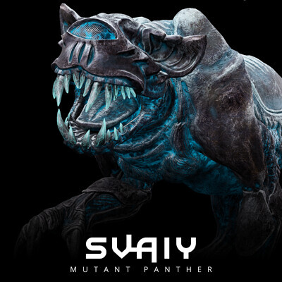 ArtStation - MUTANT PANTHER: NEW SKINS