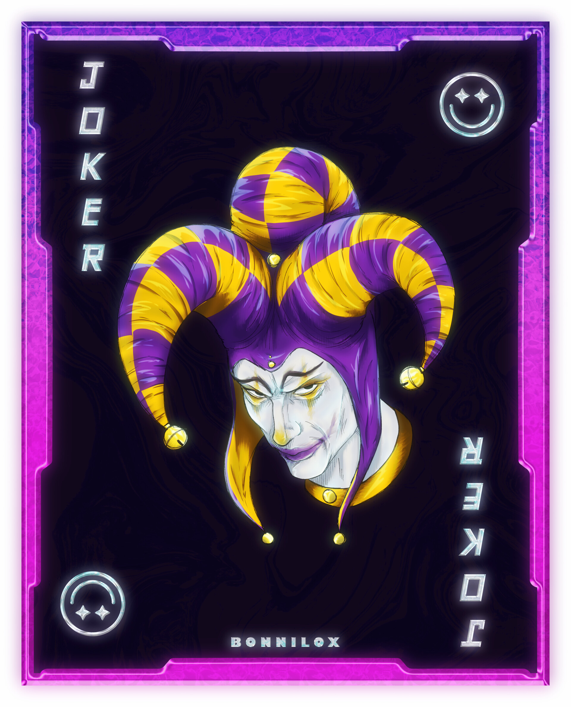 ArtStation - joker card animation