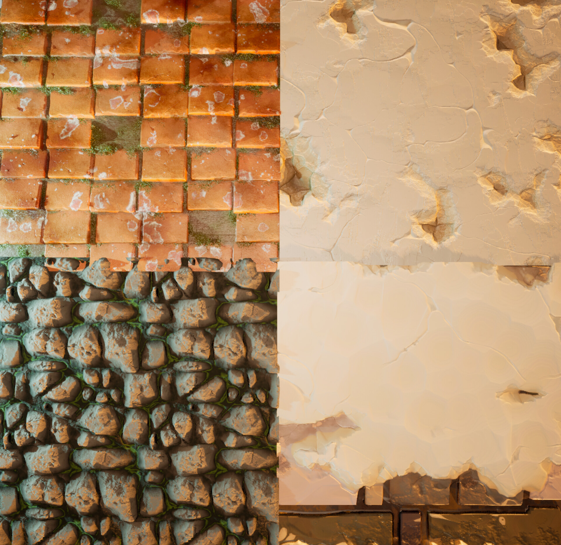 Roman - Texturing réaliste.