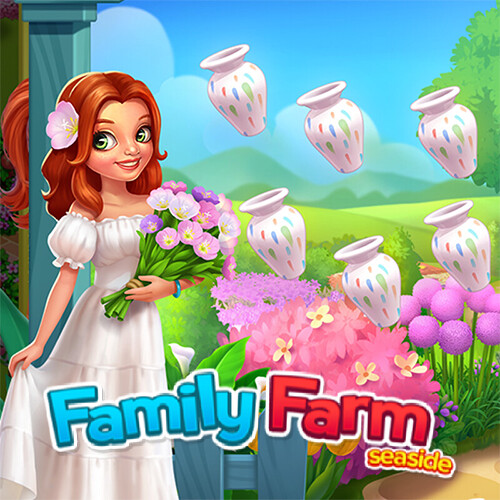 ArtStation - Game UI for Family Farm Seaside