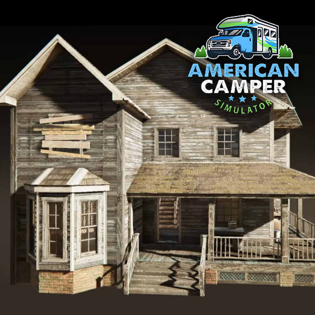 ArtStation - American Camper Simulator - House