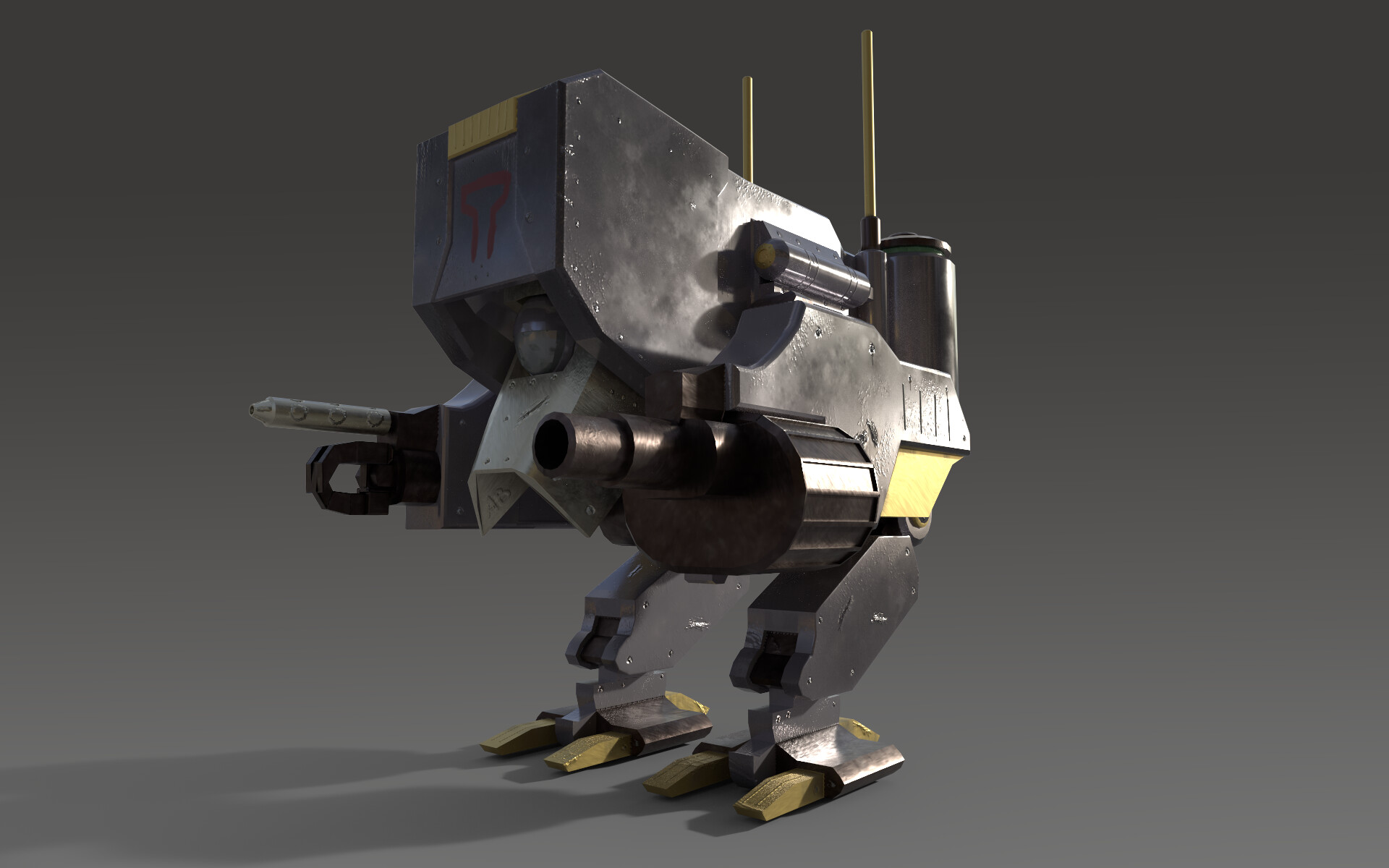 ArtStation - Type-0 Mech