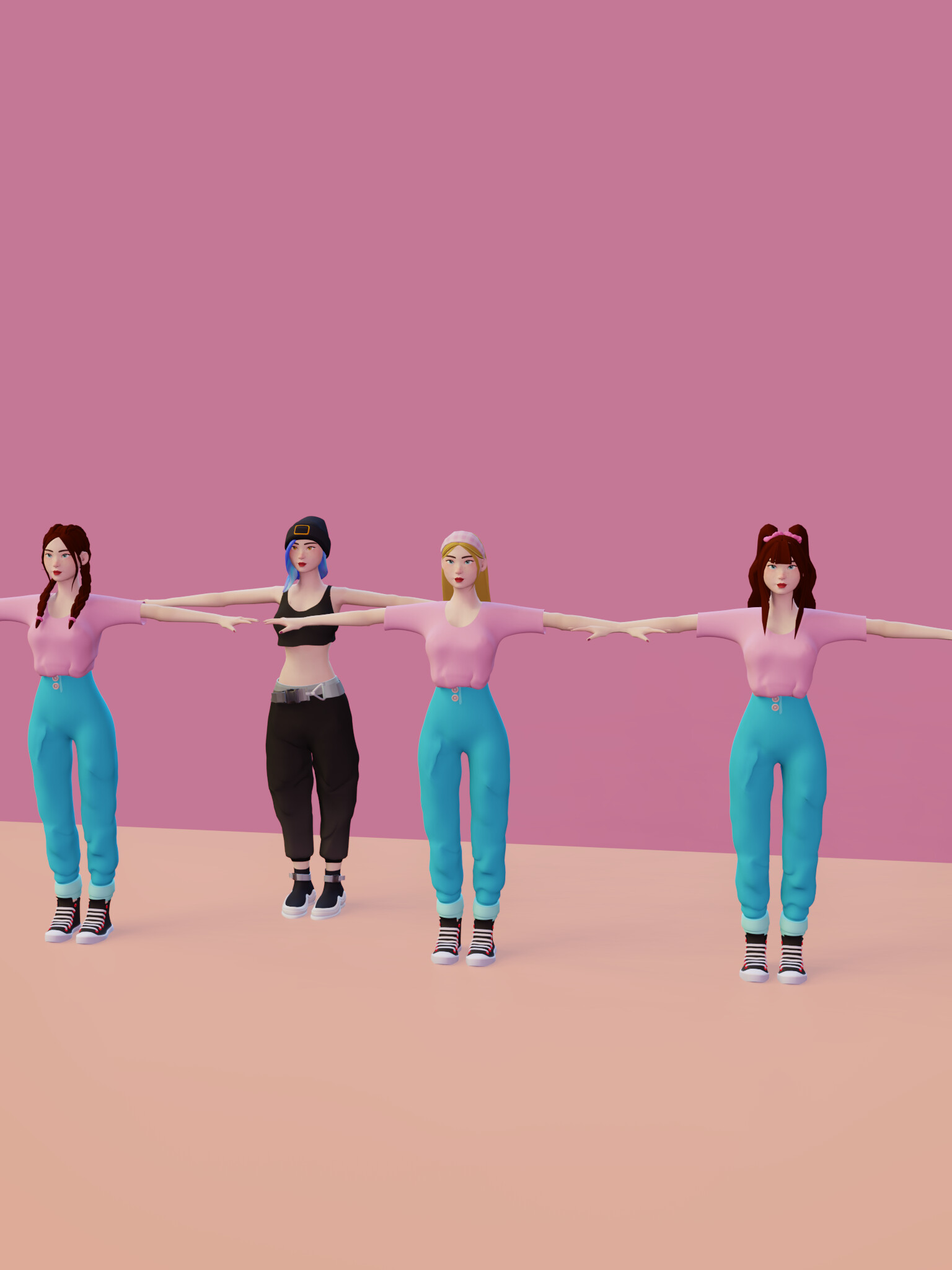 ArtStation - Stylized Customizable Character