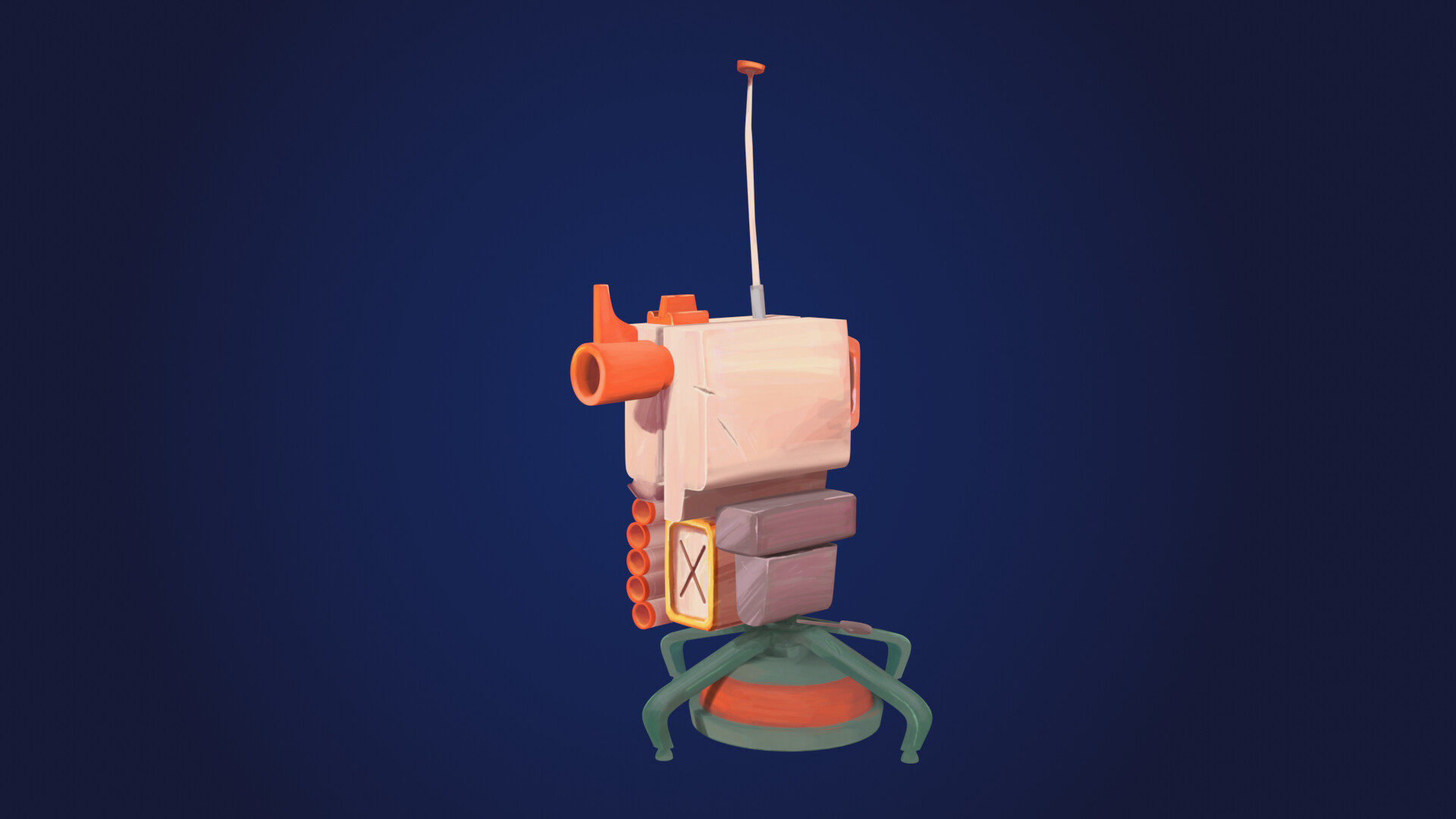 ArtStation - Tower Defense Prop