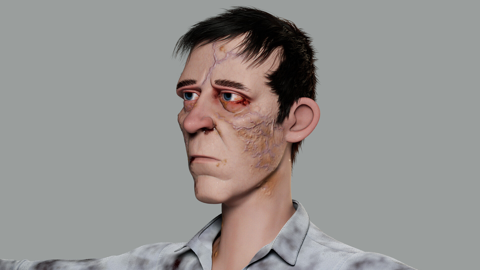 ArtStation - Infected - Cartoon TLOU