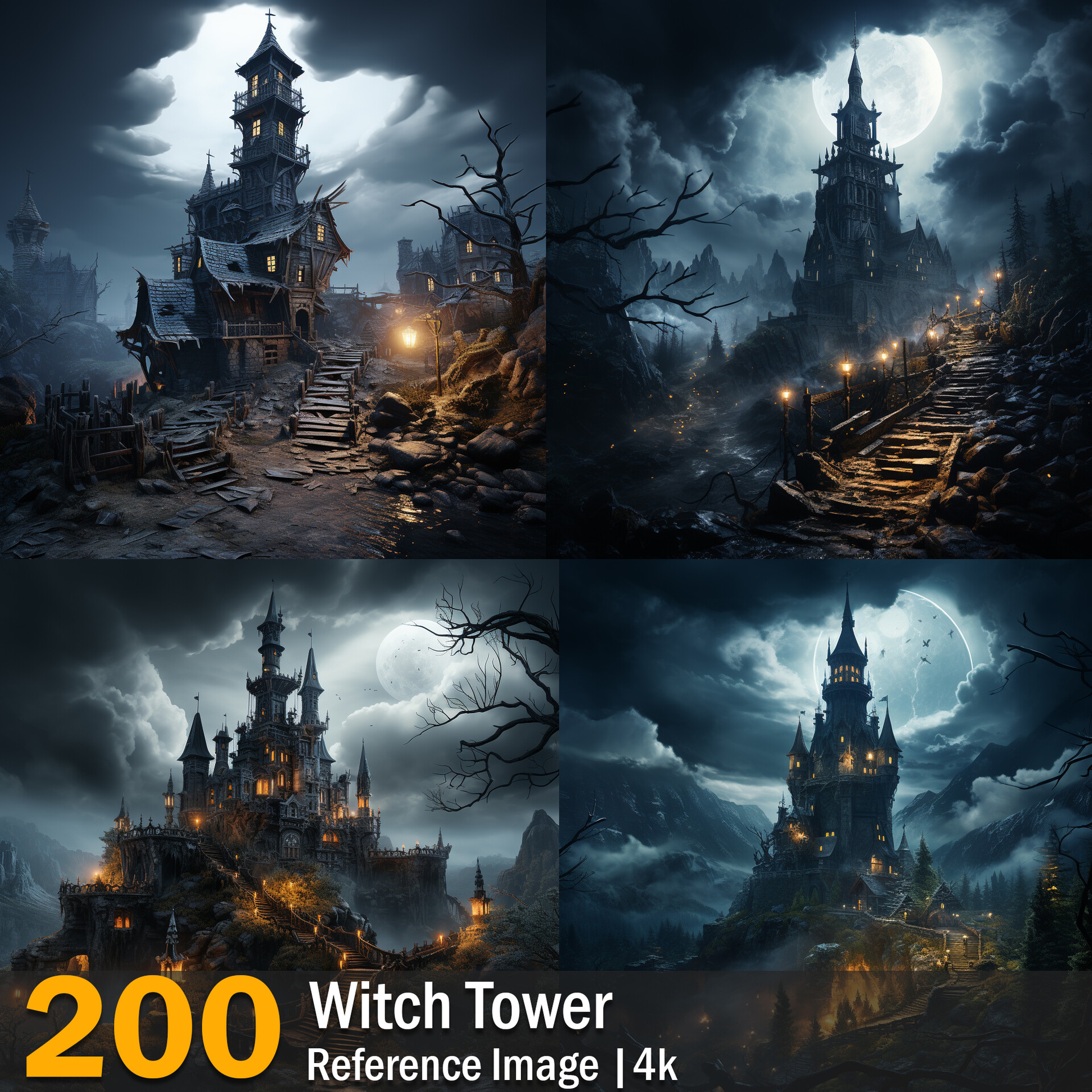 ArtStation - Witch Tower | Reference Images | 4K
