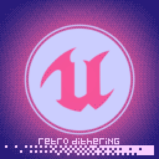 ArtStation - Unreal Engine - dithering post-process effect