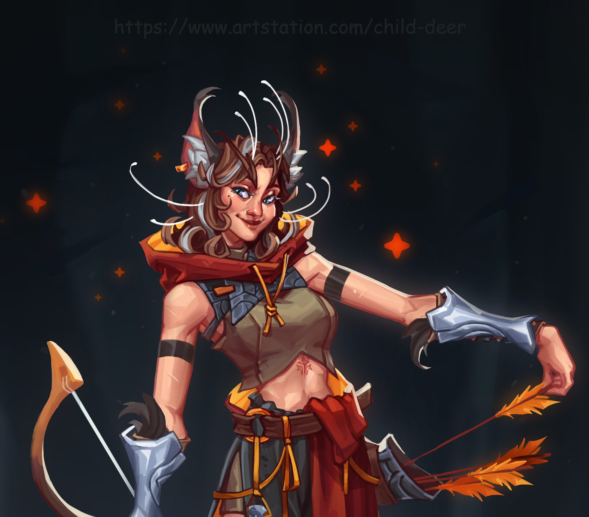 ArtStation - archer concept