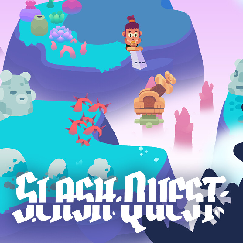 ArtStation - Slash Quest - Mountains Environment Concept Art