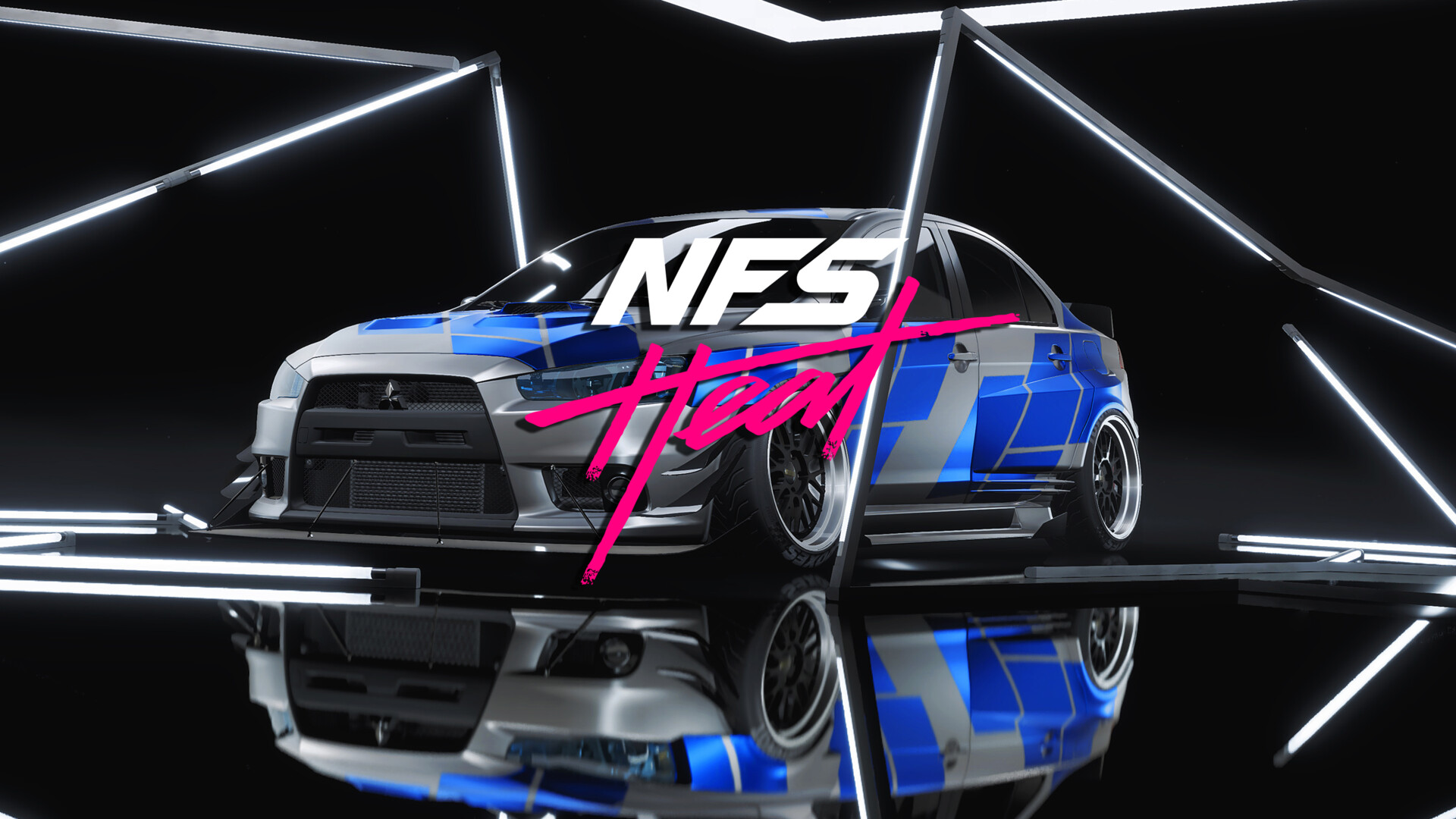 ArtStation - MITSUBISHI EVO X // NFS HEAT // Dealership Lighting