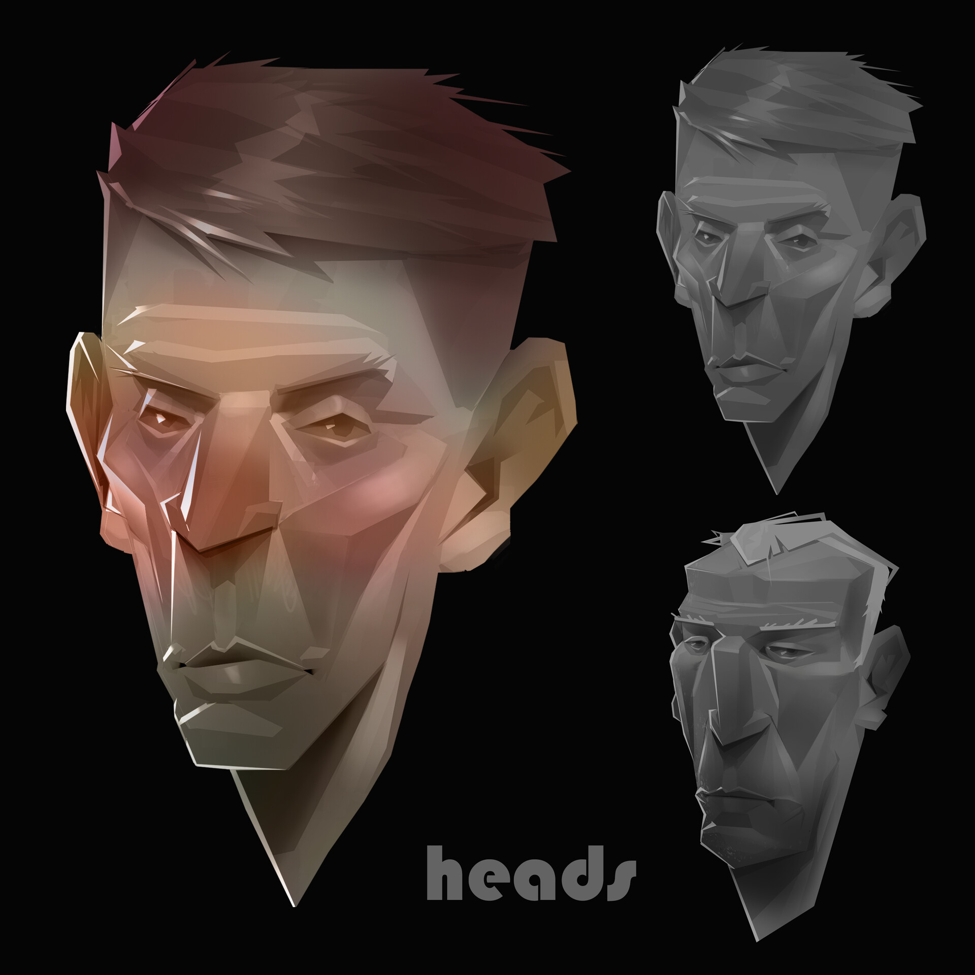 ArtStation - heads