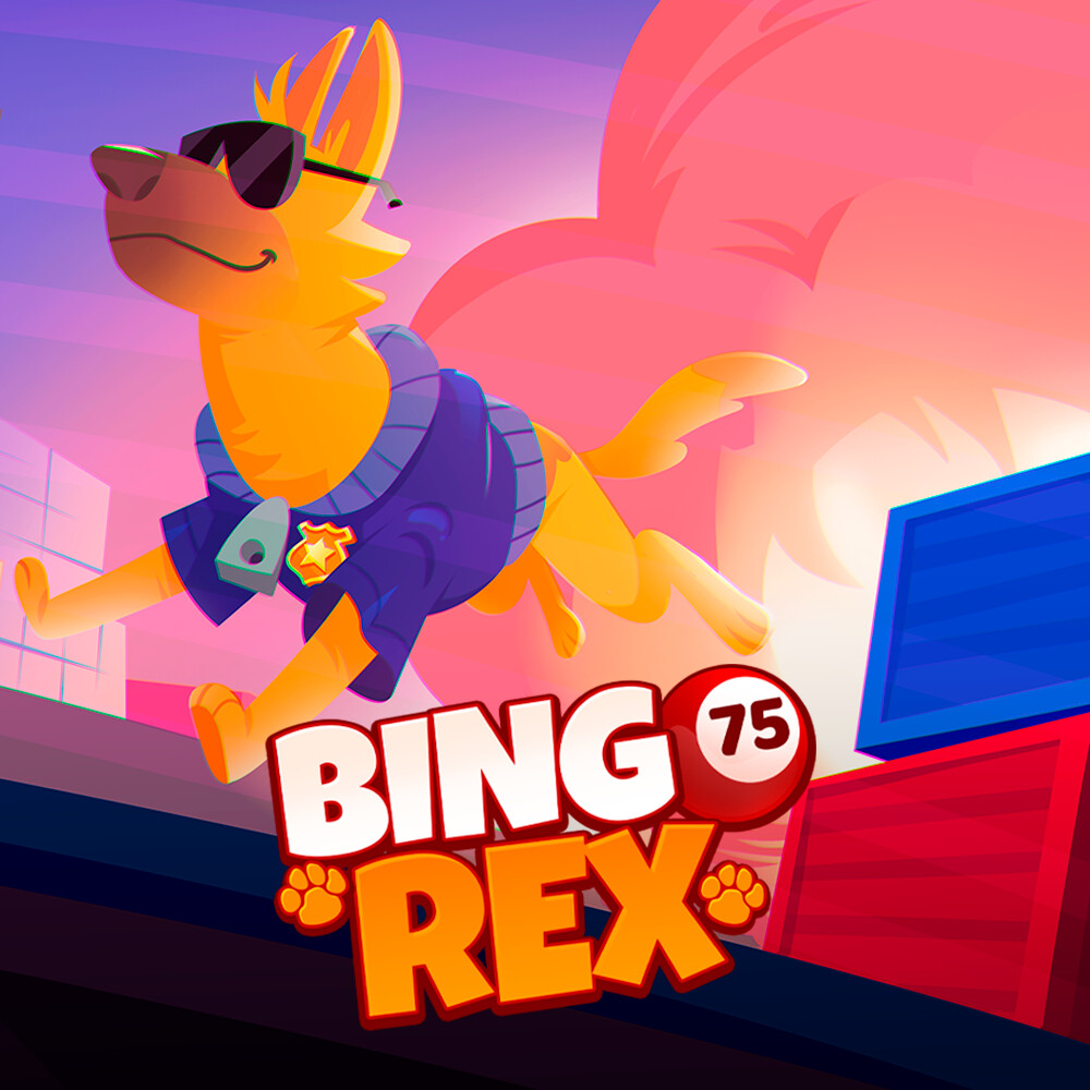 ArtStation - Social media Bingo Rex