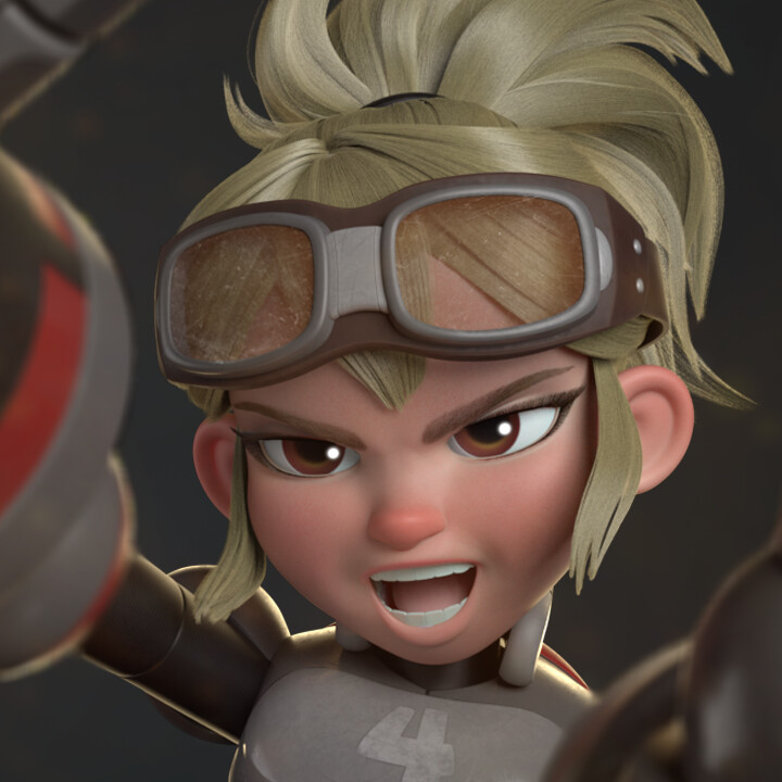 Nathaniel Silva - Number Four Character Model