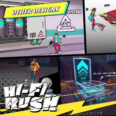 ArtStation - Hi-Fi RUSH - 【Gimmicks】& 【Props】& Other Designs