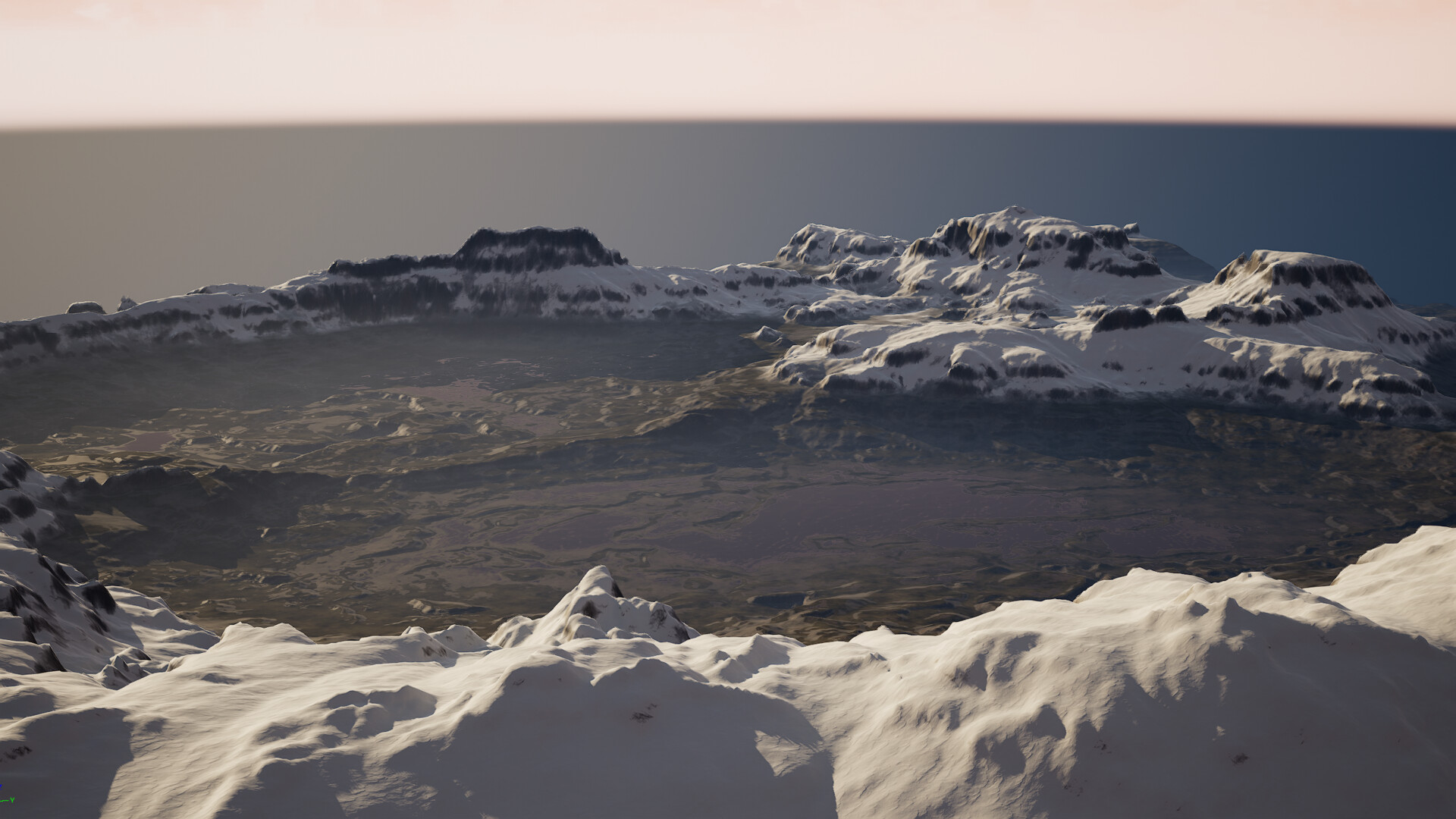 ArtStation - Gaea + Unreal Landscape practise