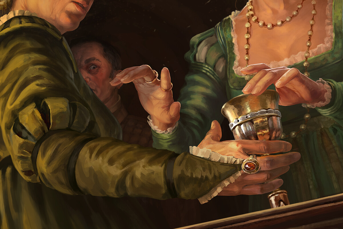 ArtStation - Redanian Spy Illustration