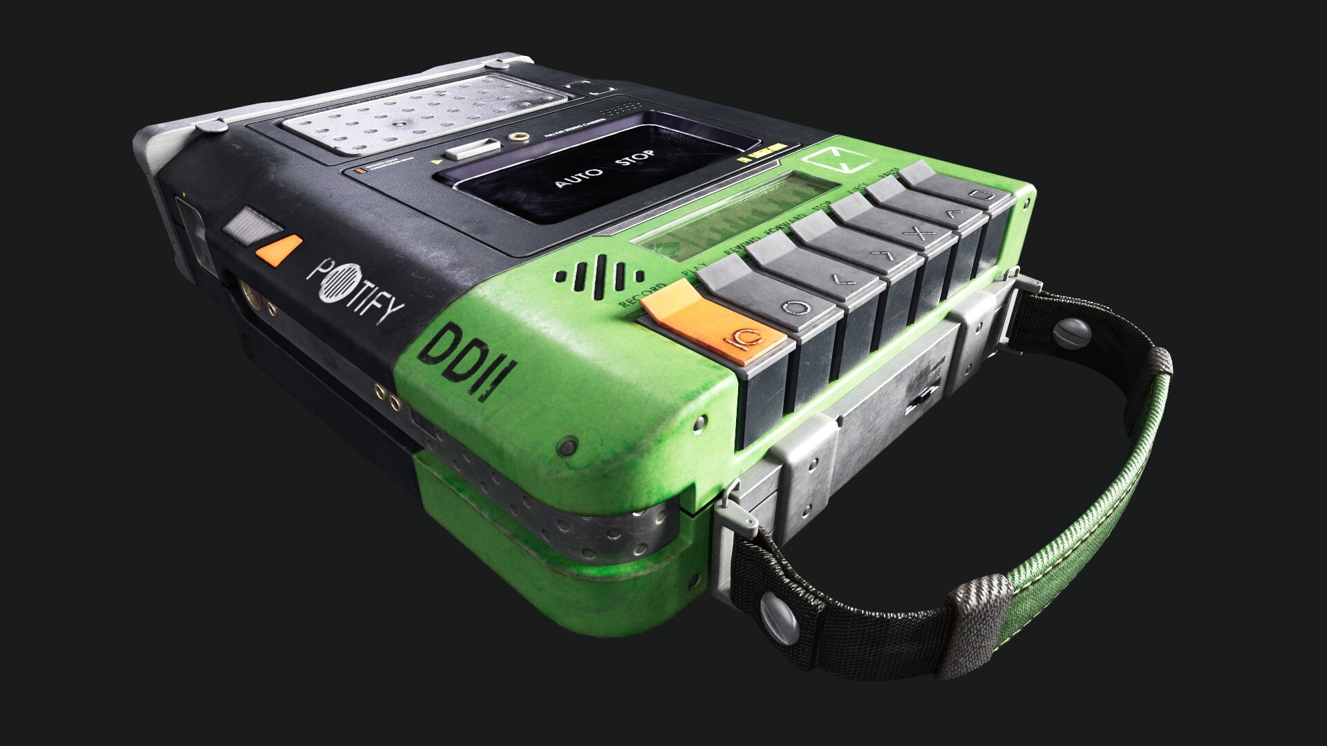 ArtStation - Potify Cassette Player - Triple AAA Prop