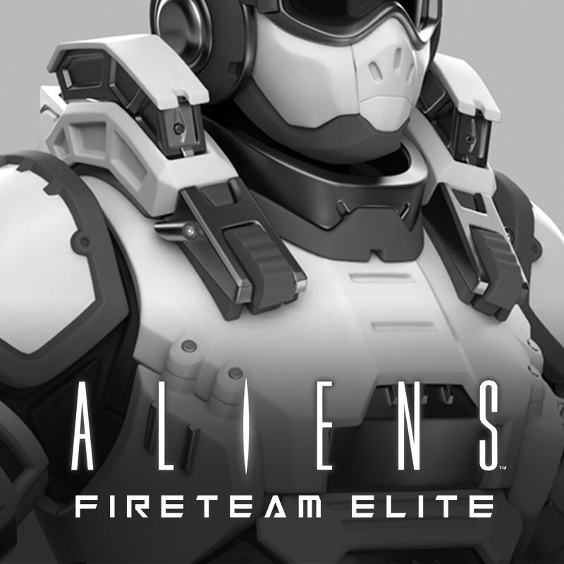 ArtStation - Suit Lancer, Aliens fireteam elite